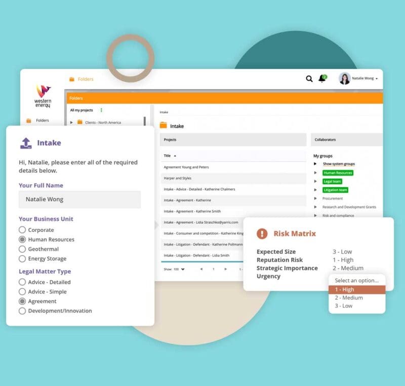 Legal Intake Software for In-House Teams | Dazychain